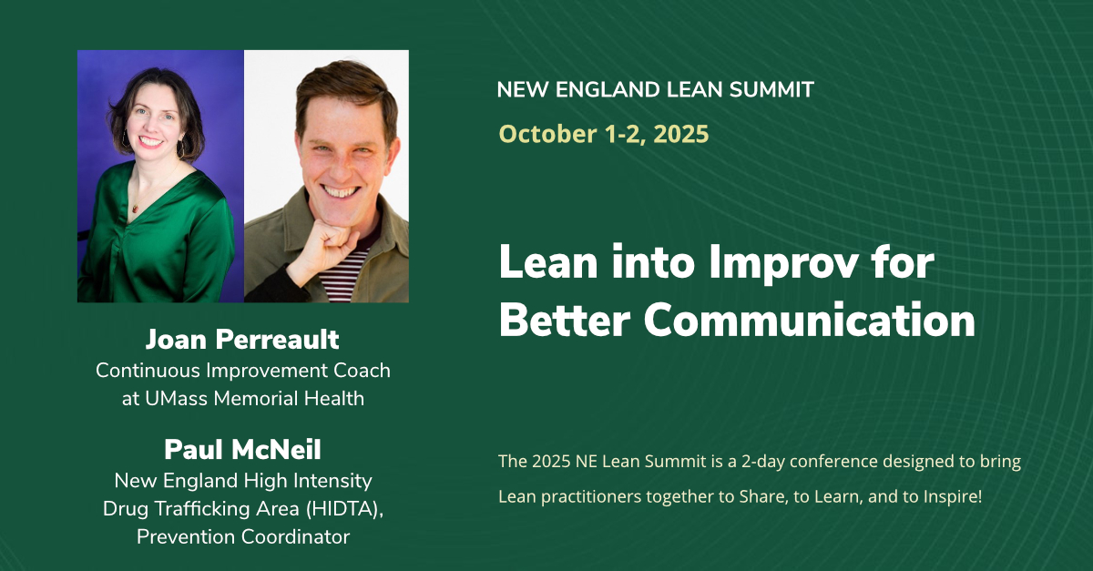 Joan Perreault & Paul McNeil - New England Lean Consulting | Continuous ...